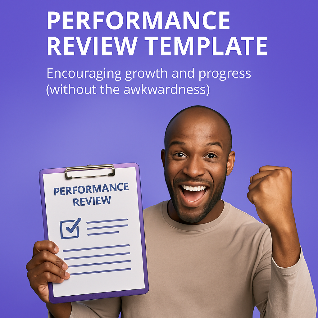 Performance Review Template Australia | The HR Start Up Co.